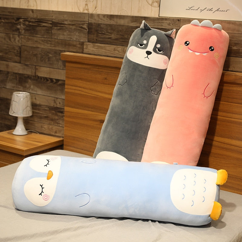 Animal Body Pillow Plushie Cuddly Anxiety Sleep Pillow – Squishy Plushies