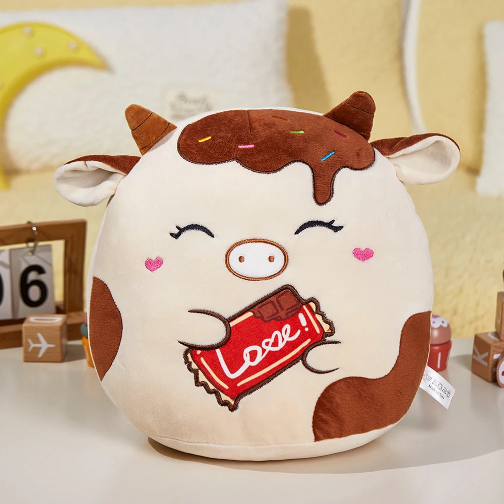 Chocolate Cow and Love Bear Kawaii Squishy – Squishy Plushies