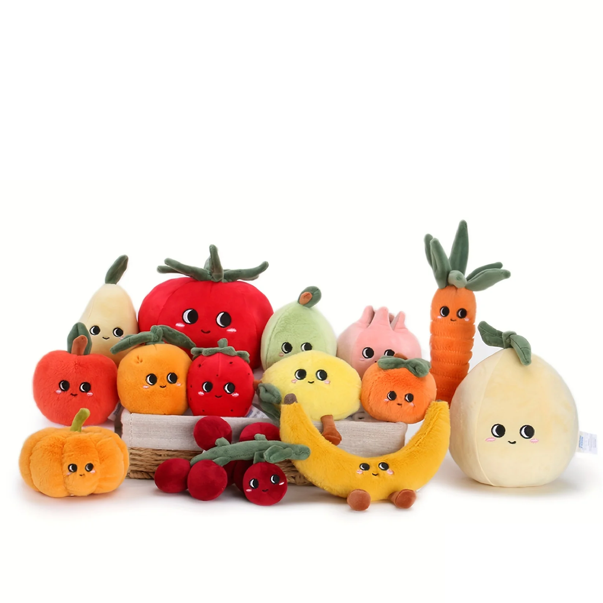 Cute Fruit and Vegetable Plushies – Squishy Plushies